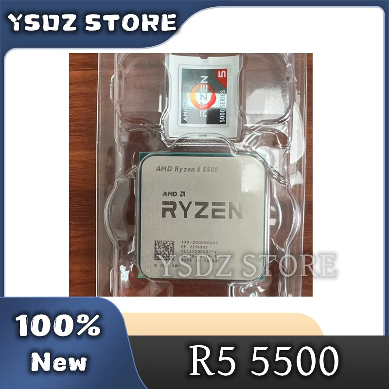 AMD-Ryzen-5-5500-CPU-Processor-R5-5500-100-Brand-New-6-Core-Socket-AM4 ...