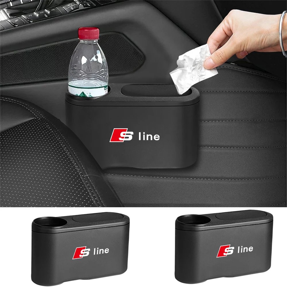 Car-Trash-Bin-Hanging-Vehicle-Garbage-Dust-Case-Storage-Box-For-Audi ...