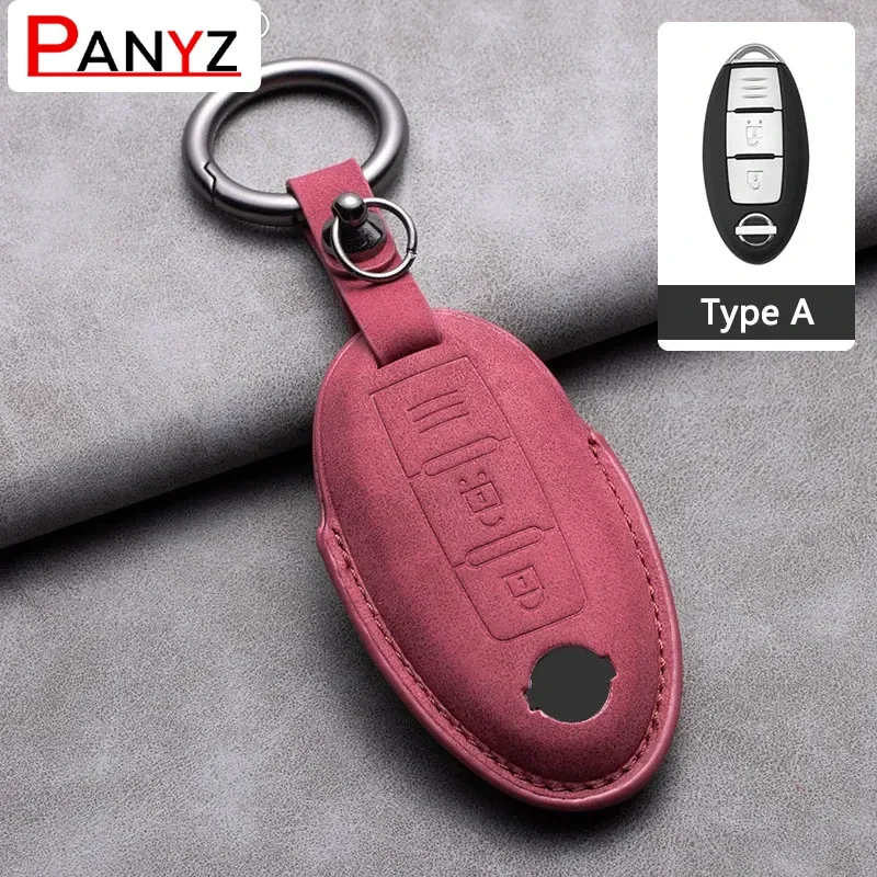 Car Key Cover Case Shell Holder For Nissan Juke Micra Qashqai J10 X ...
