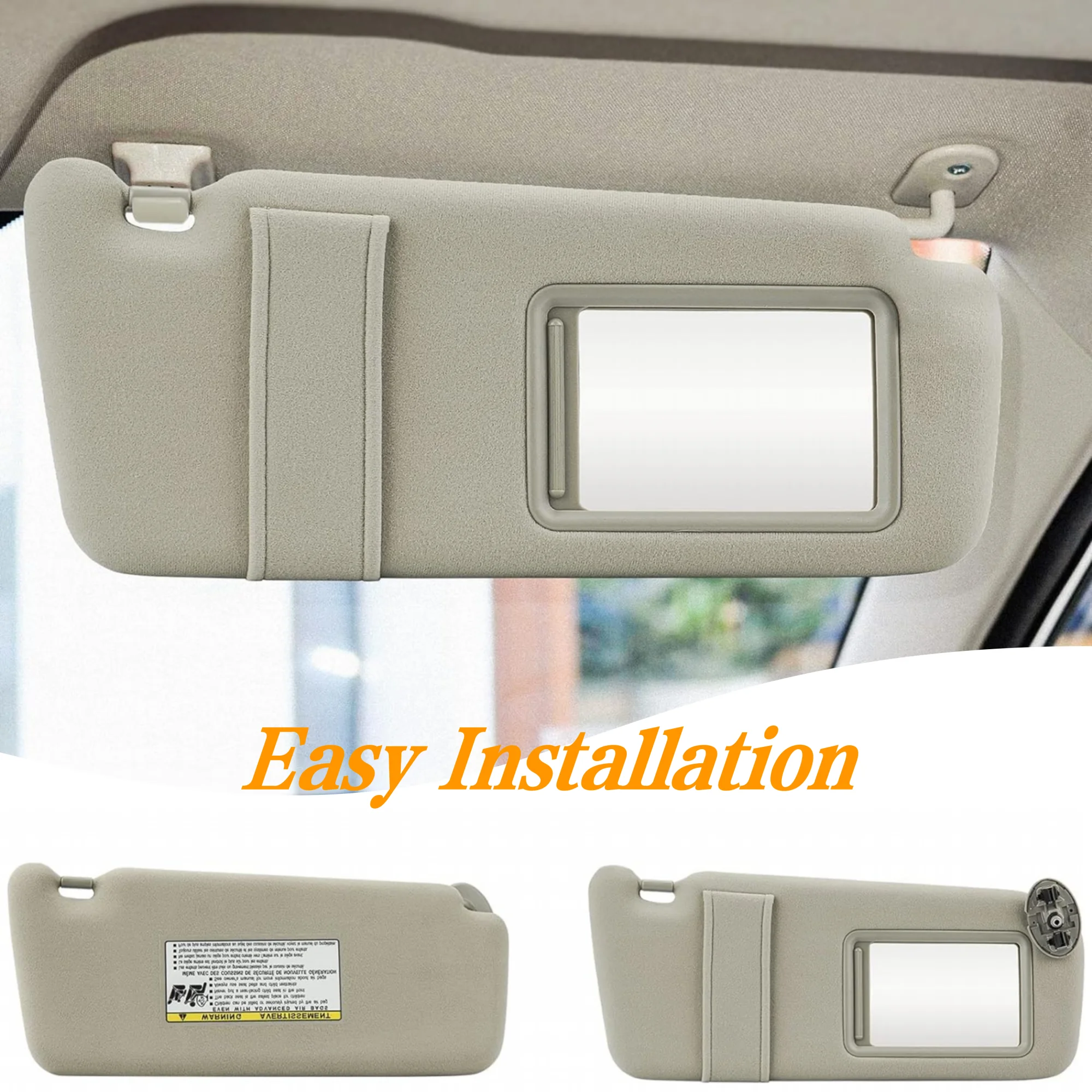 car-sun-visor-vanity-mirror-for-2007-2011-Toyota-Camry-Windscreen ...