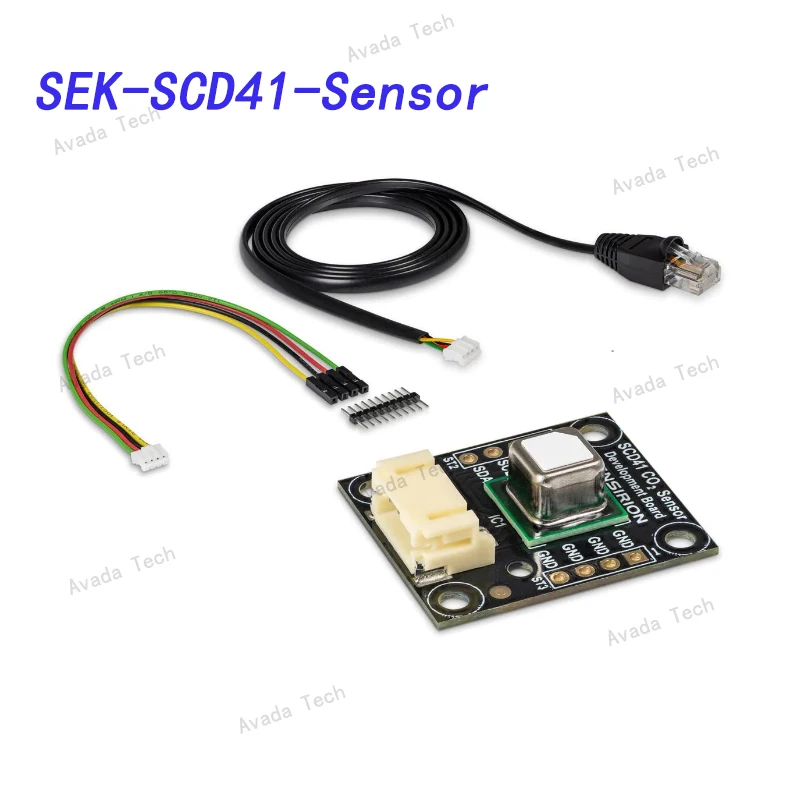 Avada-Tech-SEK-SCD41-Sensor-SCD41-Carbon-Dioxide-Sensor-Evaluation ...