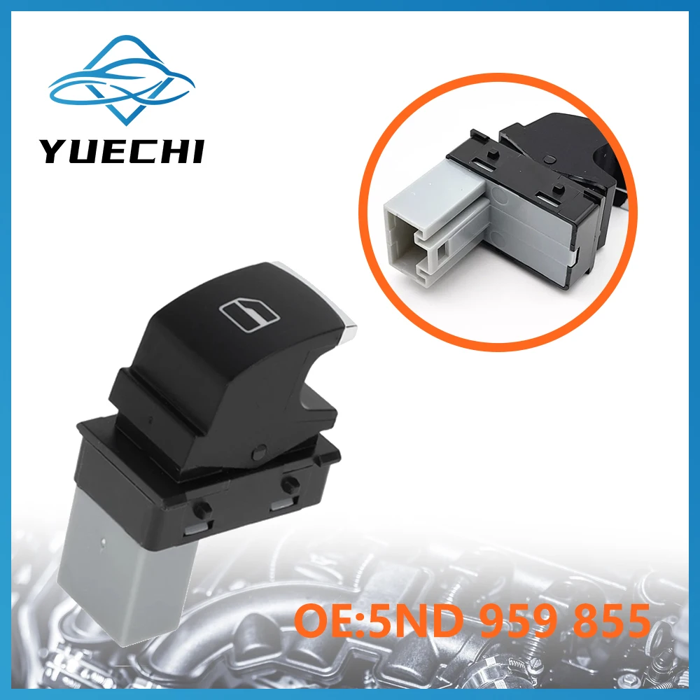 5ND 959 855 Power Window Switch Control Button for VW Jetta Tiguan ...