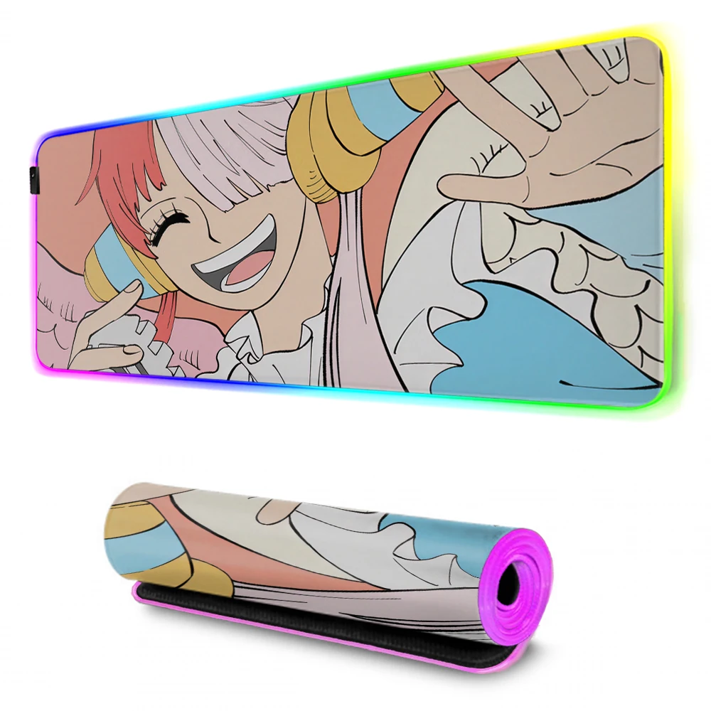 Japan Anime Uta Chopper Laptop Computer Rgb Mousepad Xl Large Gamer ...