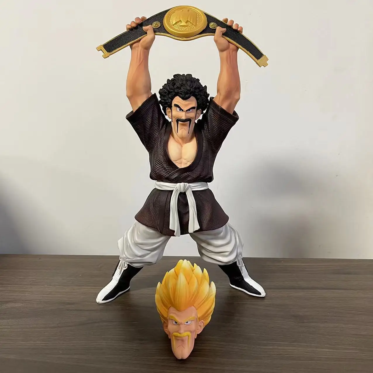 Dragon-Ball-Z-Hercule-Mister-Satan-Figure-34cm-Pvc-Action-Figures-Gk ...