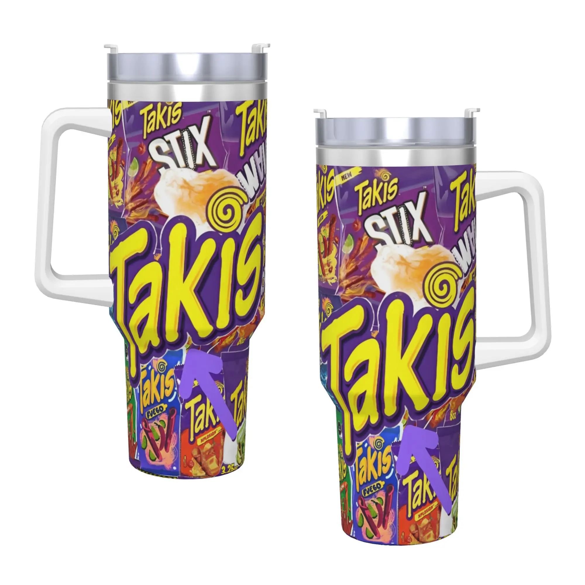 Takis Chili Chips Tumbler Water Bottle Keep Heat Stainless Steel ...