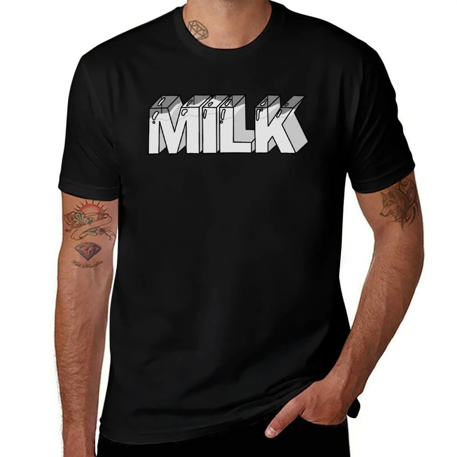 Ted Nivison Merch Milk T-Shirt graphic t shirt vintage topping anime ...