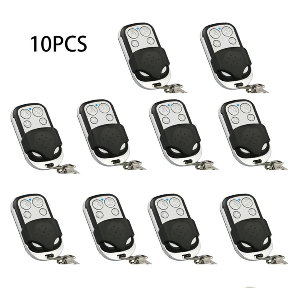 10PCS-Universal-Remote-Control-4-Button-Gate-Garage-Door-Opener ...