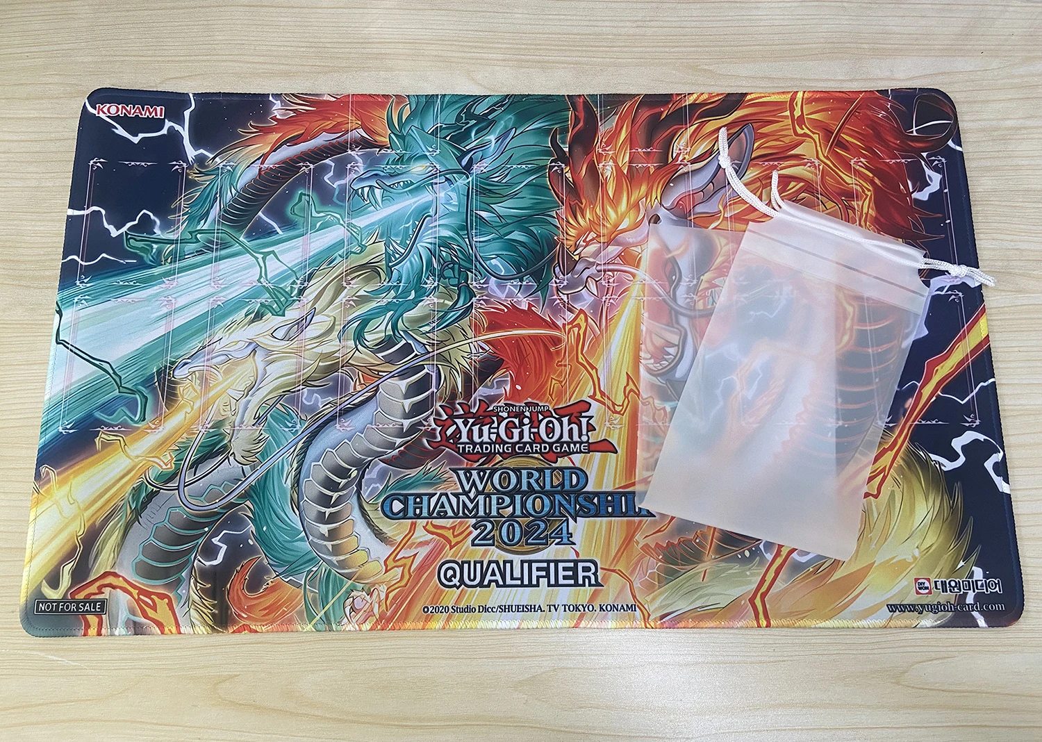 YuGiOh Tenpai Dragon Fadra TCG Mat Tenpai Dragon Chundra Pad CCG Board ...