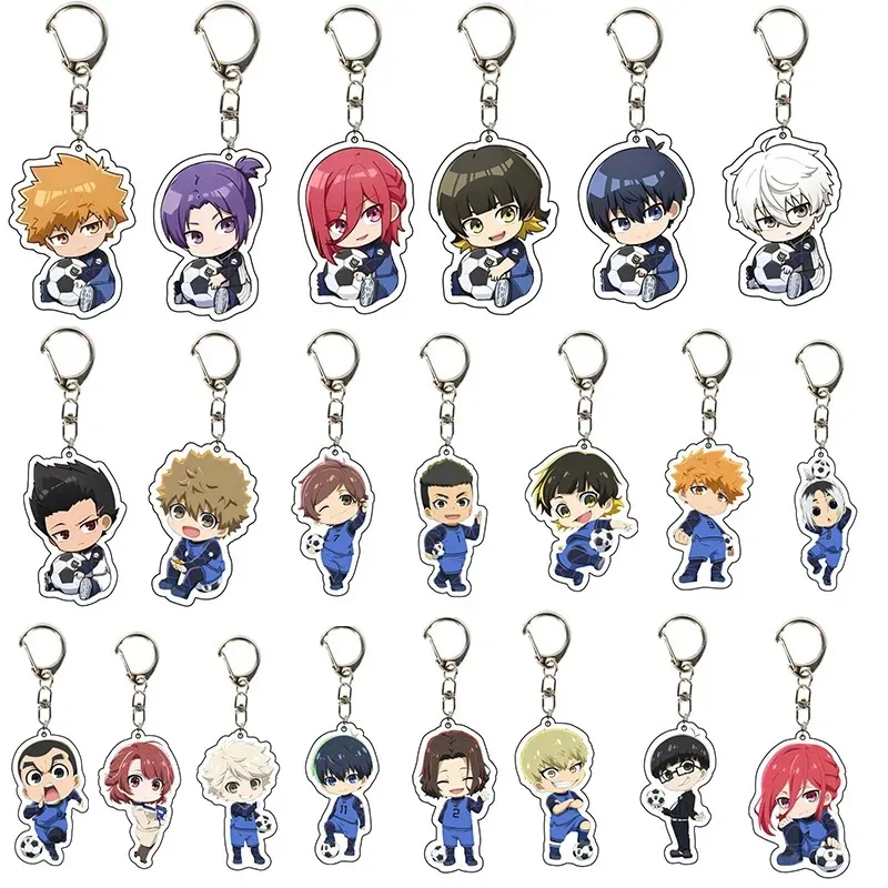 Anime-BLUE-Person-Arcylic-Keychain-Cartoon-Figure-Isagi-Yoichi-Bachira ...