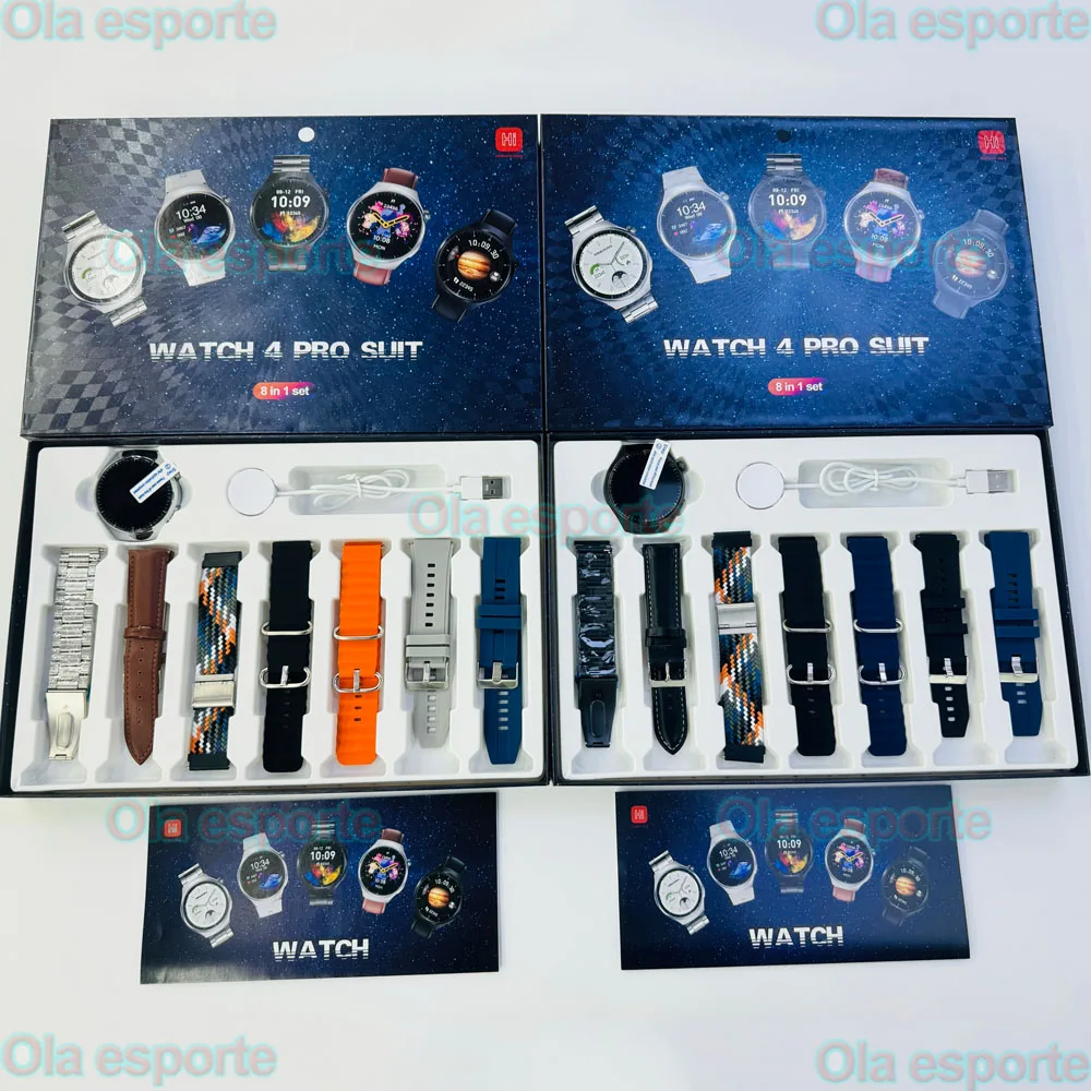 Reloj-inteligente-4-Pro-para-hombre-y-mujer-pulsera-Digital-con-GPS ...