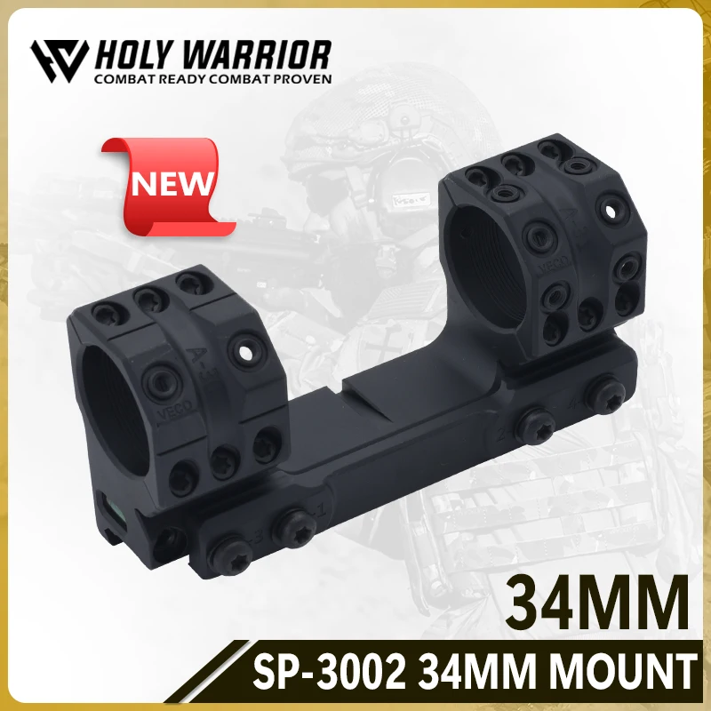 Holy-Warrior-New-SP-4002-Solid-0MIL-0MOA-34mm-Tube-Riflescope-38mm ...