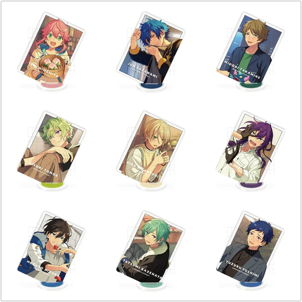 Anime Ensemble Stars Mini Figures Doll Wataru Hibiki Hokuto Hidaka ...
