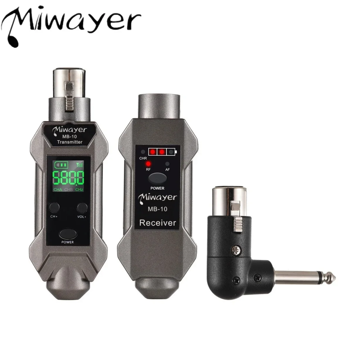 Miwayer-UHF-Professional-Wireless-Microphone-Converter-XLR-Transmitter ...