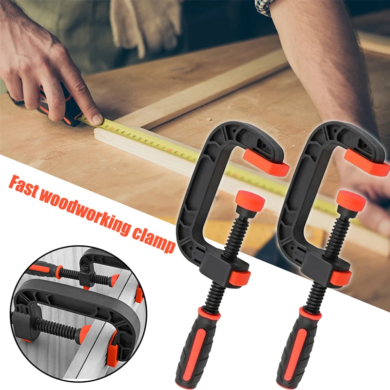 Fast-Woodworking-Clamp-Engineering-Plastic-G-Type-Strong-Clamp-Quick ...
