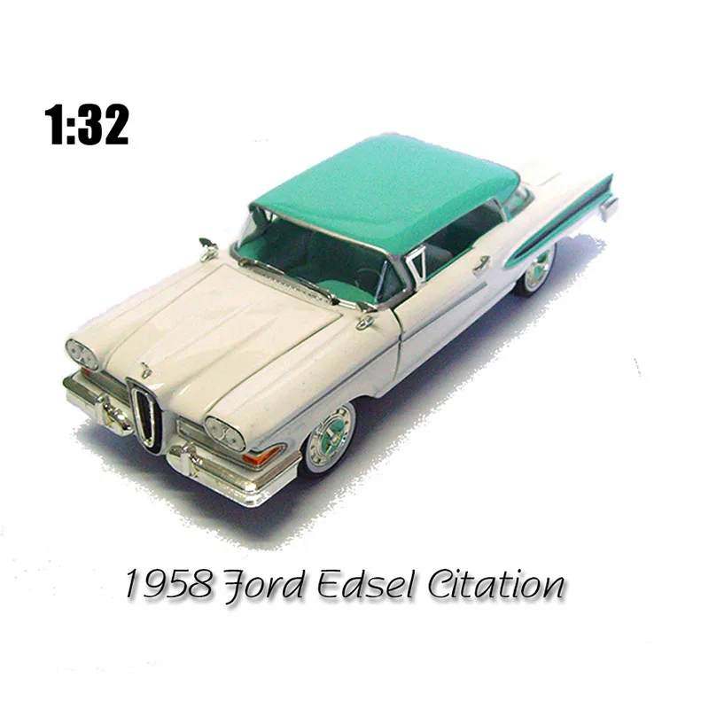 Diecast-Alloy-1-32-1958-Ford-Edsel-Citation-Classic-Car-Model-White ...