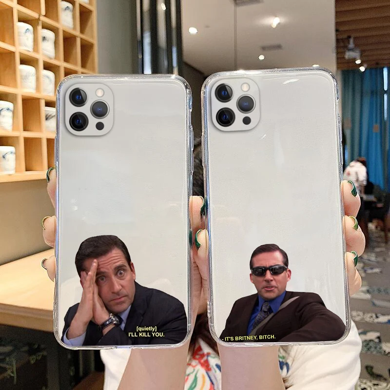 Michael-Scott-The-Office-Funny-Humor-Phone-Case-For-iPhone-13-11-12-Pro ...