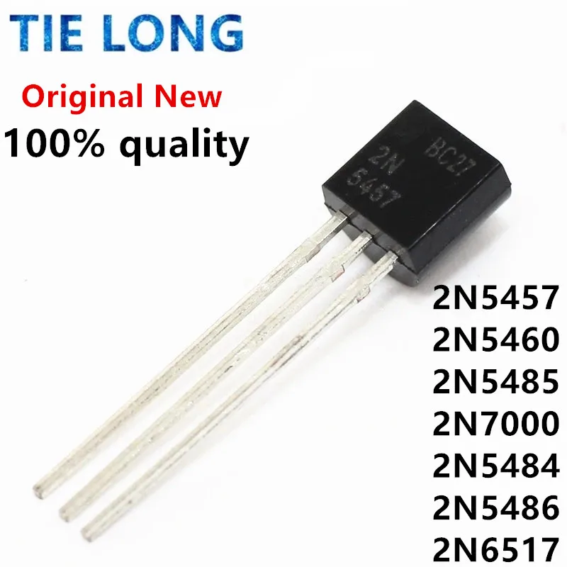 20pcs-2N5457-5457-TO-92-2N5457-2N5460-2N5485-2N7000-2N5484-2N5486 ...