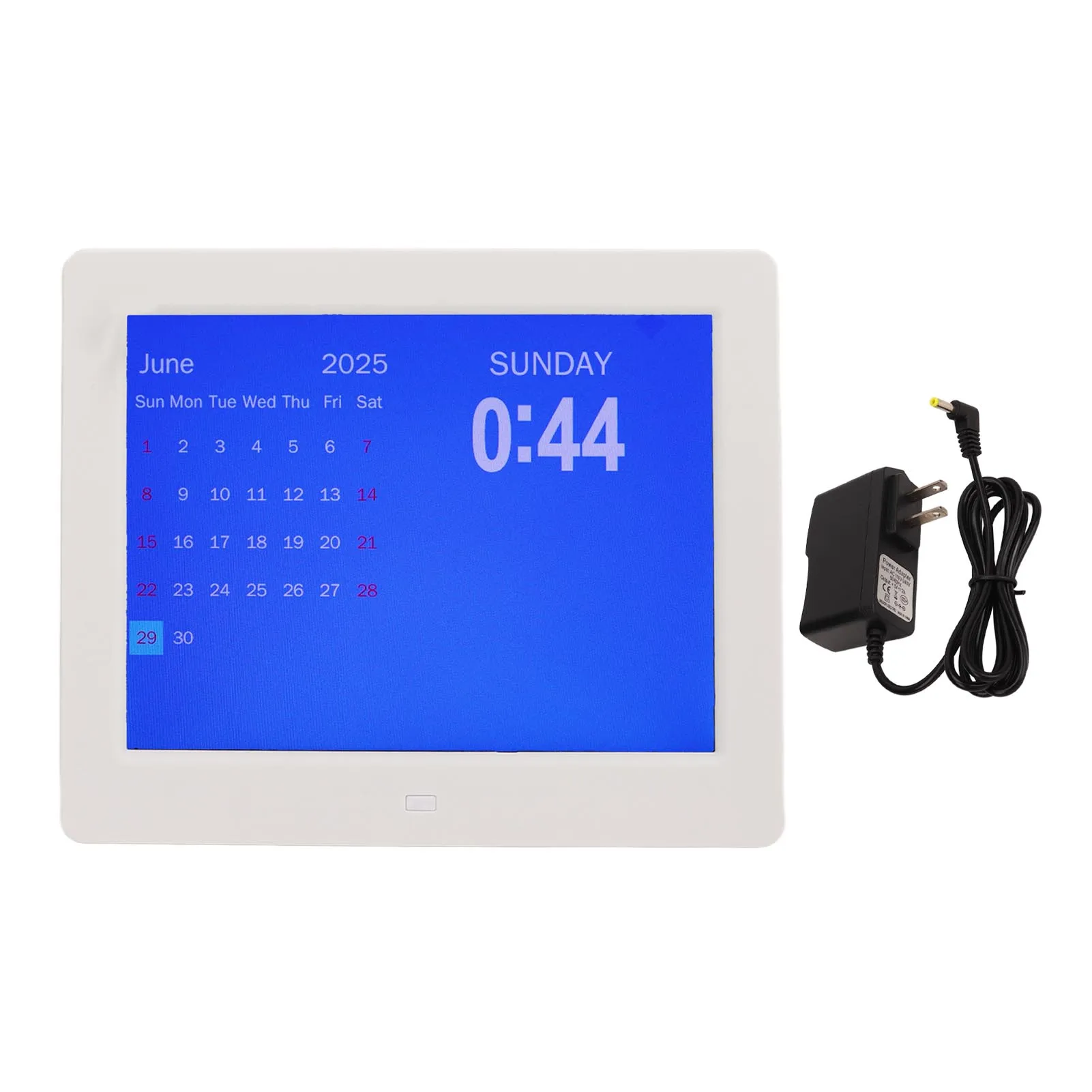 Digital-Clock-Calendar-Automatically-Identifie-City-100-240V-Clear ...