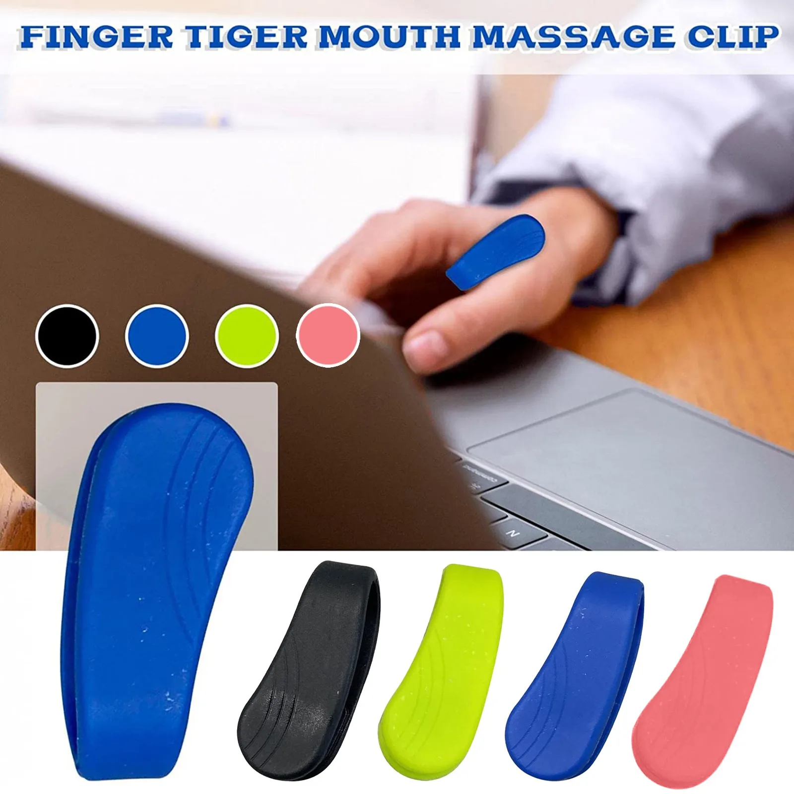 Finger Joint Hand Massager Wearable Acupressure Massager Headache ...