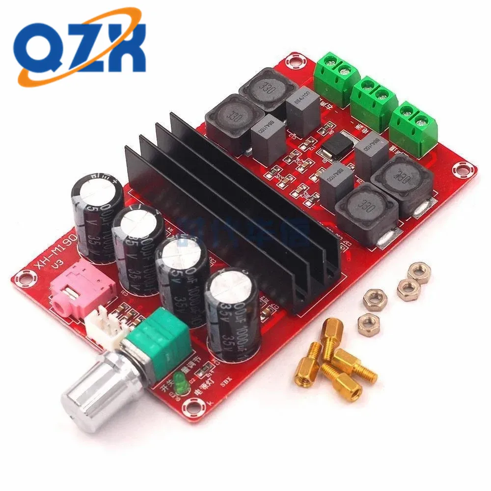 2x100W-XH-M190-Arduino-D2-ift-kanall-dijital-ses-amplifikat-r-kurulu ...