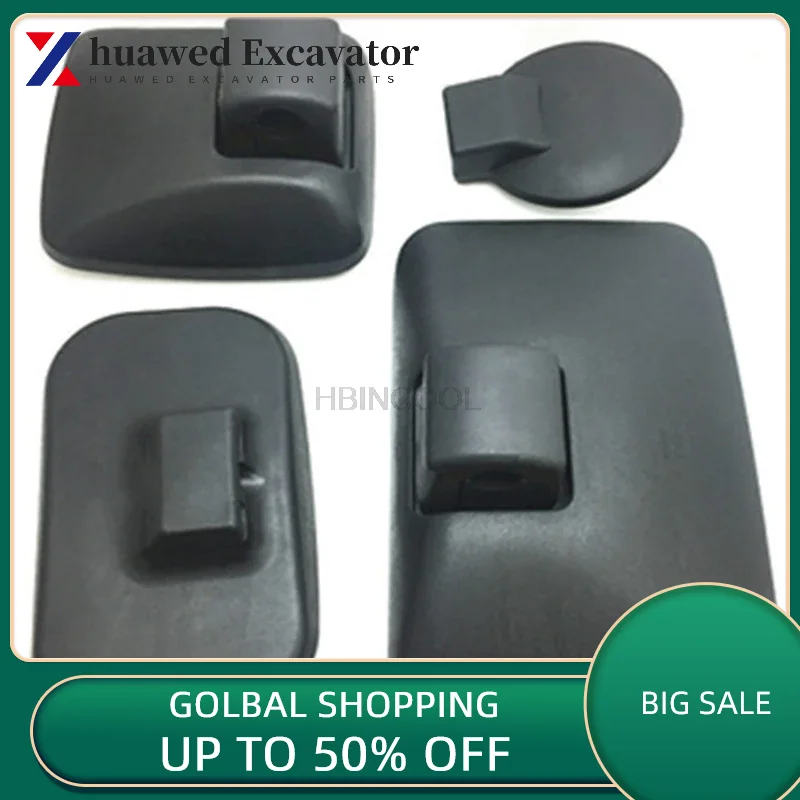 For-Heavy-Duty-Truck-Auxiliary-Rear-View-Mirror-Square-Mirror-Round ...