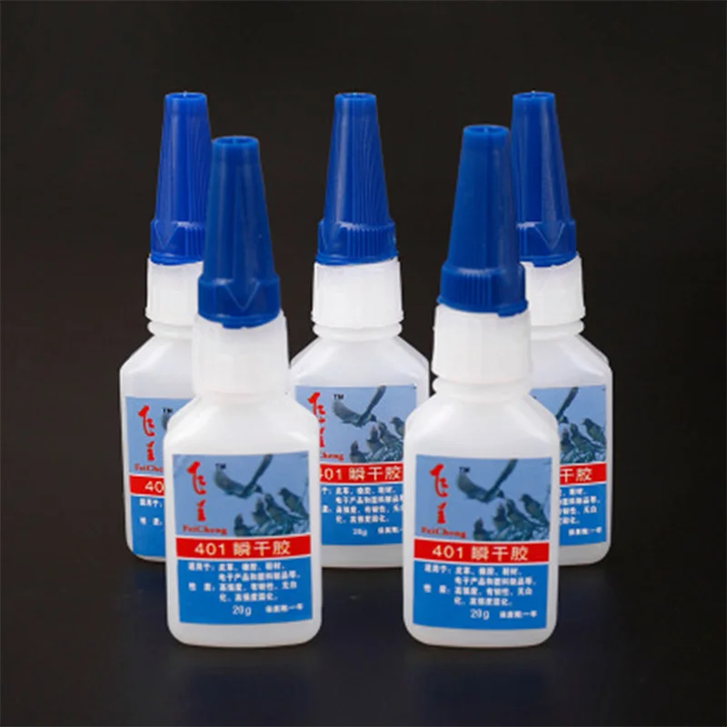 1pc 20g Type 401 Instant Adhesive For Plastic/Wood Super Glue Multi ...