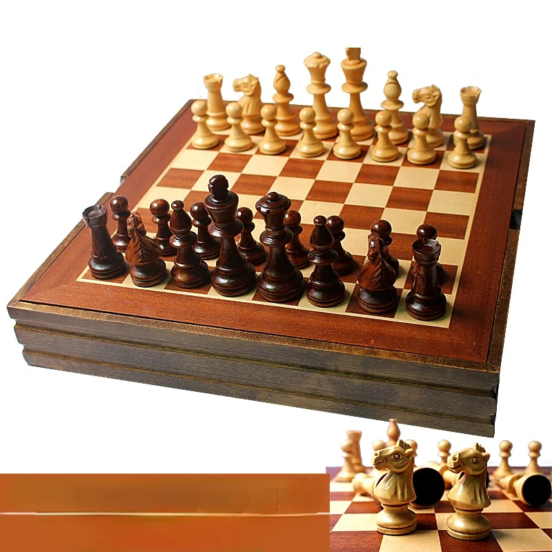 Tournament-Wooden-thematic-Chess-Set-Luxury-Adult-Interior-Storage ...