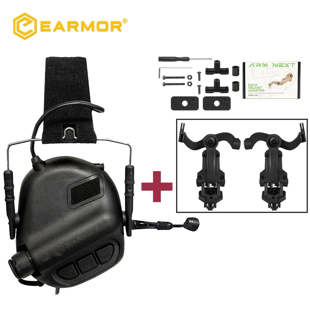 Tactical-Headset-M32-MOD4-Noise-Canceling-Bracket-Earmuffs-Military ...