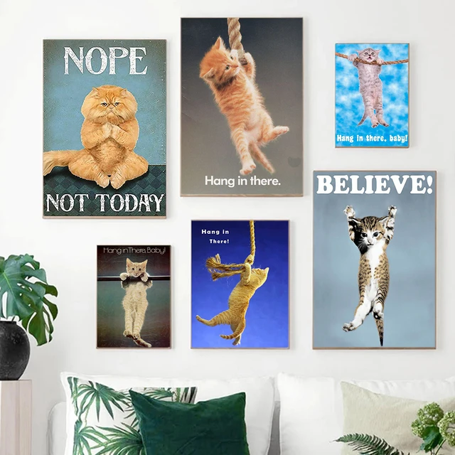 Lego Movie Believe Cat Poster