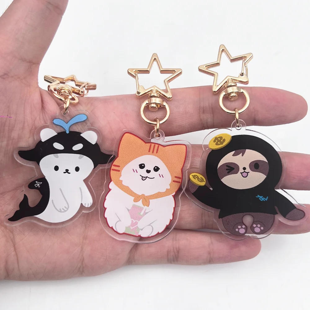 Thailand-Stars-Samruay-Polcasan-Muv-Cosplay-Key-Chain-Cartoon-Acrylic ...