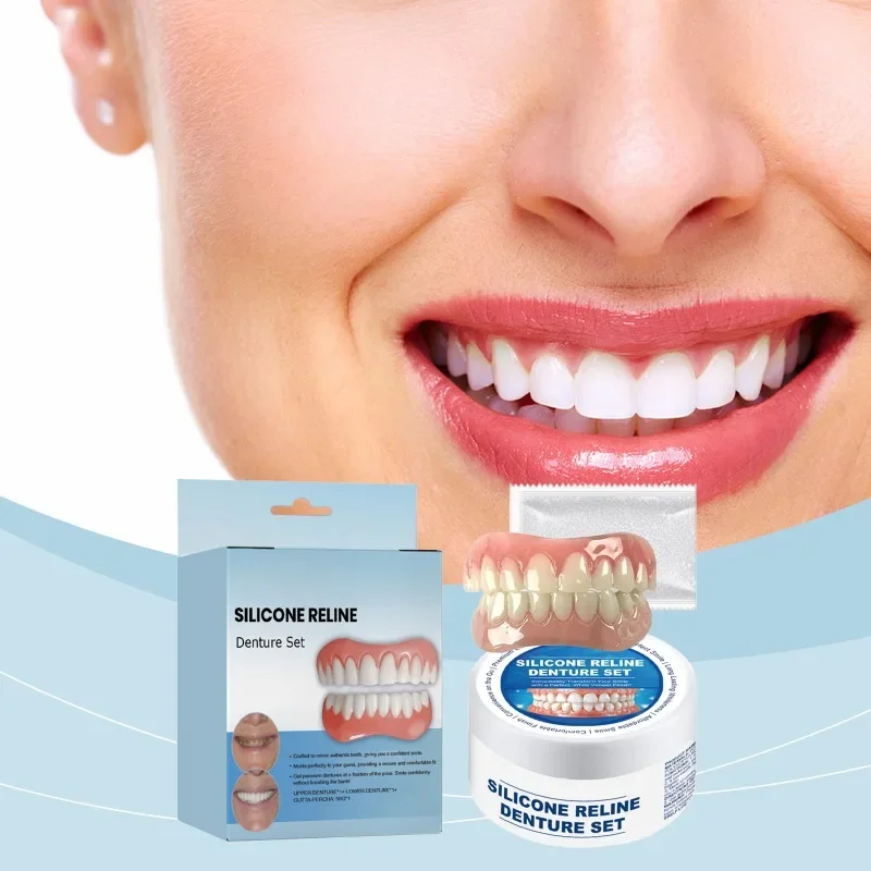 Silicone Reline Denture Modification Set Comfortable Fit Temporary ...