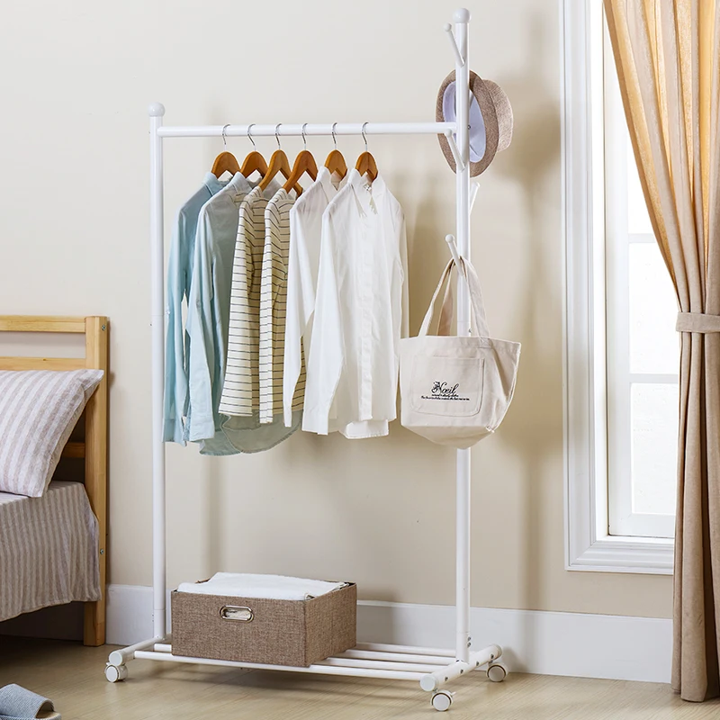Minimalist-Balcony-Clothes-Rack-Metal-Bedroom-Hallway-Nordic-Clothes ...