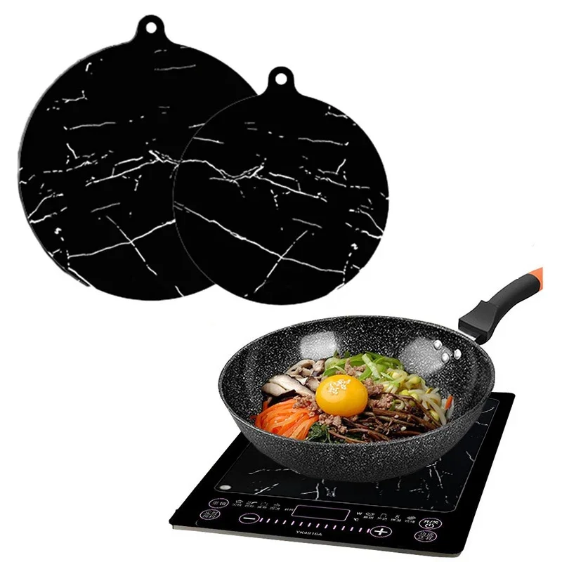 Induction-Cooktop-Mat-Cooktop-Scratch-Protector-Silicone-Non-Slip-Dining-Table-Placemat-Cup ...