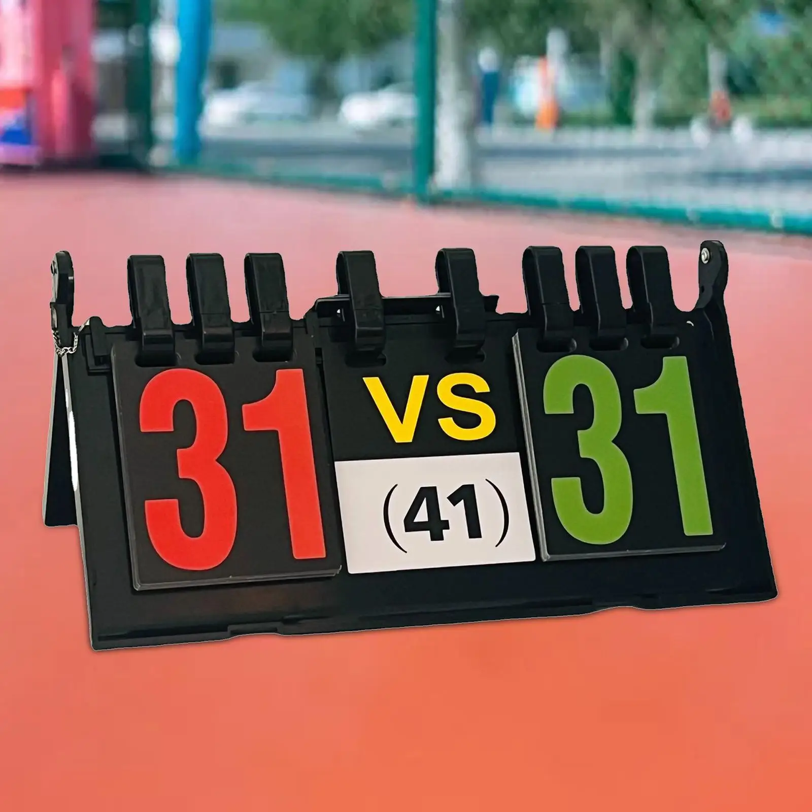 Flip Numbers Tabletop Scoreboard Manual Scorekeeper Flip Score Board ...