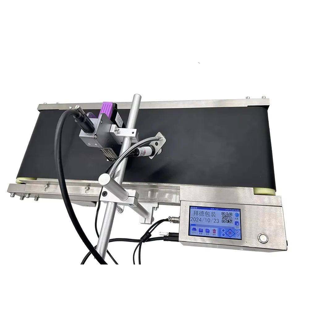 High Speed Inkjet Printer with Conveyor Code Dating Machine for Tissue ...