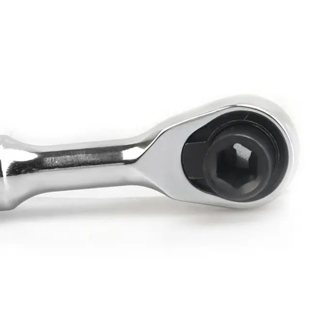 Mini 1/4 Quick Socket 72 Teeth Ratchet Wrench Rod Screwdriver Bit Tools ...