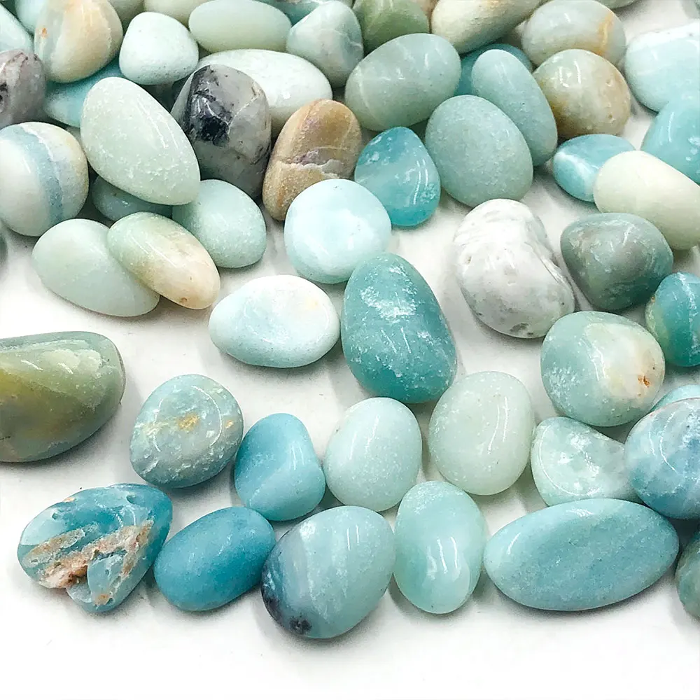 50g/pack Carribean Calcite Natural Stone Chip Gravel Quartz Crystals ...