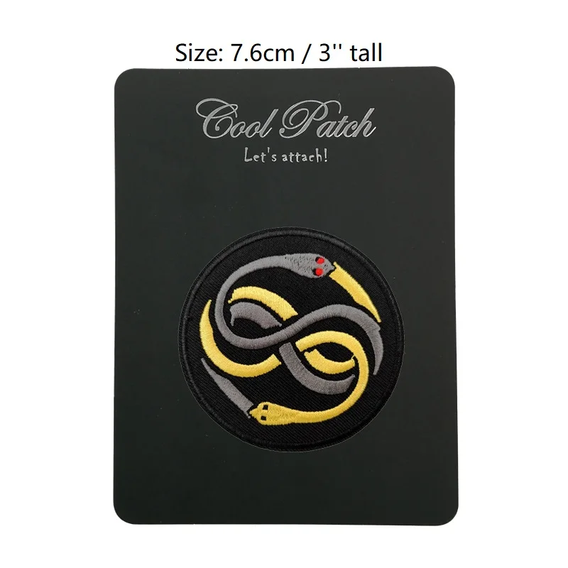 Neverending Story | Auryn Snakes | Auryn Patch - Logo Embroidered Patch ...