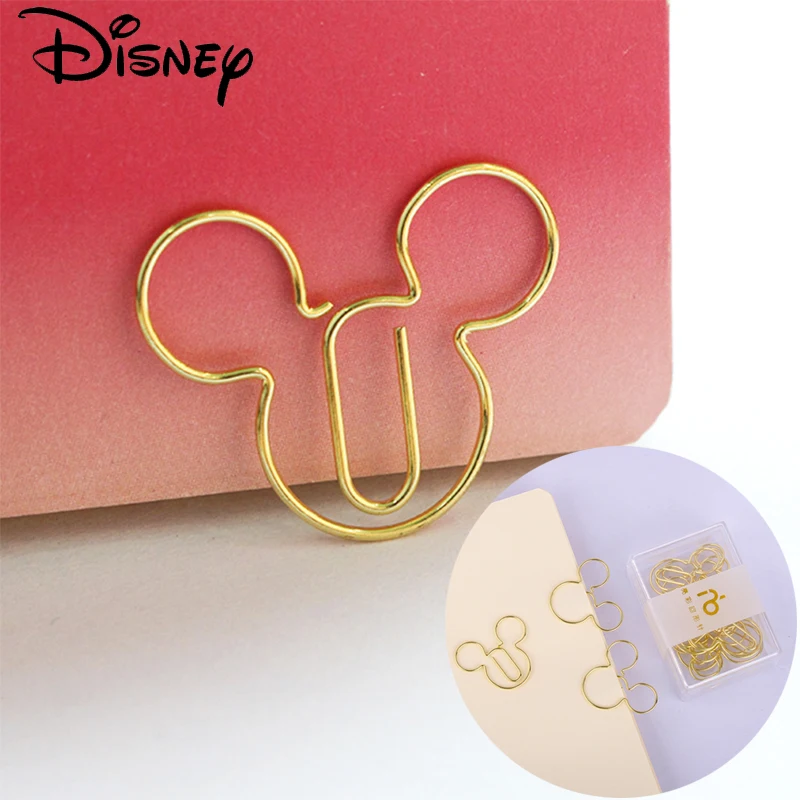 Disney-Mickey-Paper-Clips-Anime-Paperclip-Bookmarker-para-Livro ...