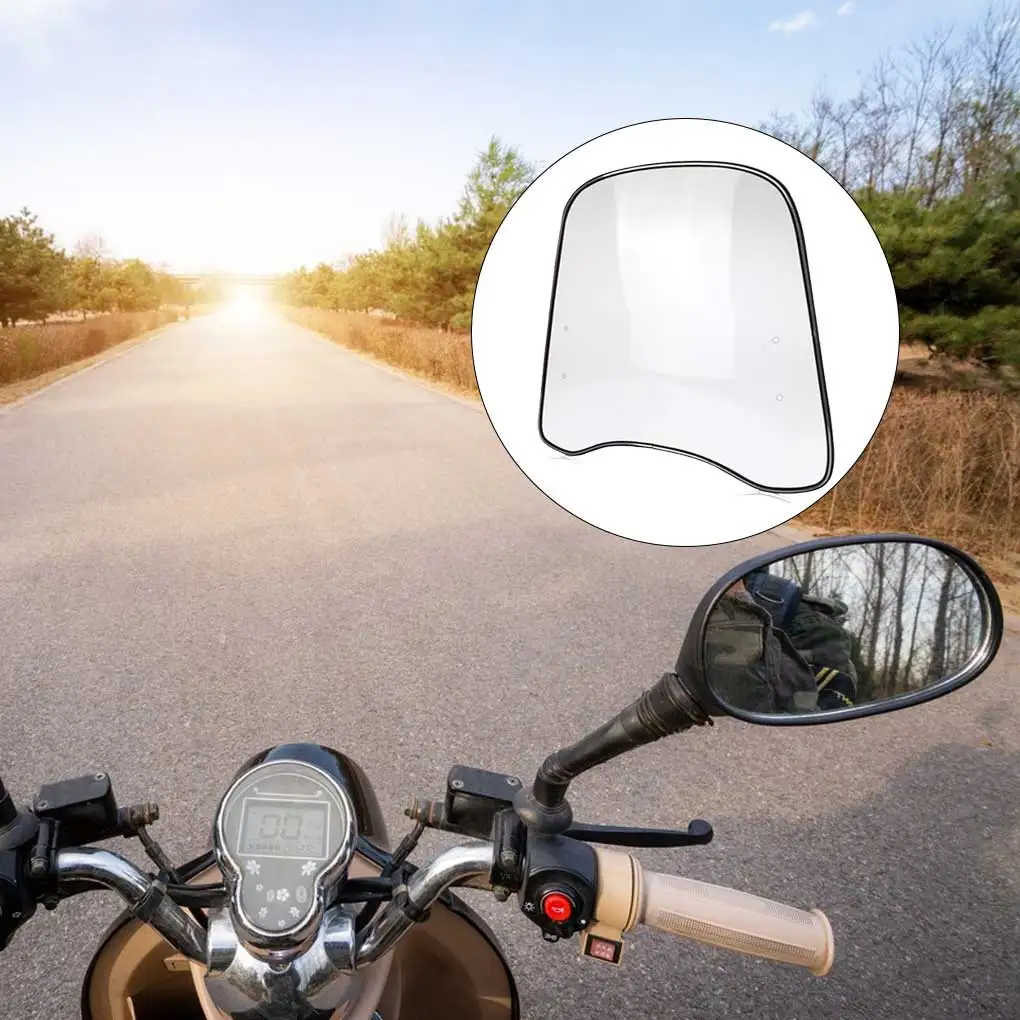 Motorcycle-Windshield-Motorbike-Windscreen-Riding-Rider-Scooter-Outdoor ...