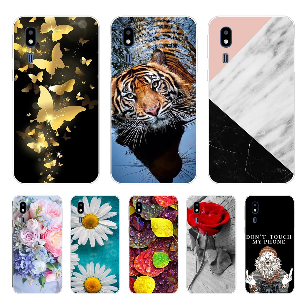 For-Samsung-Galaxy-A2-Core-Case-Phone-Cover-Soft-Silicone-Love-Heart ...