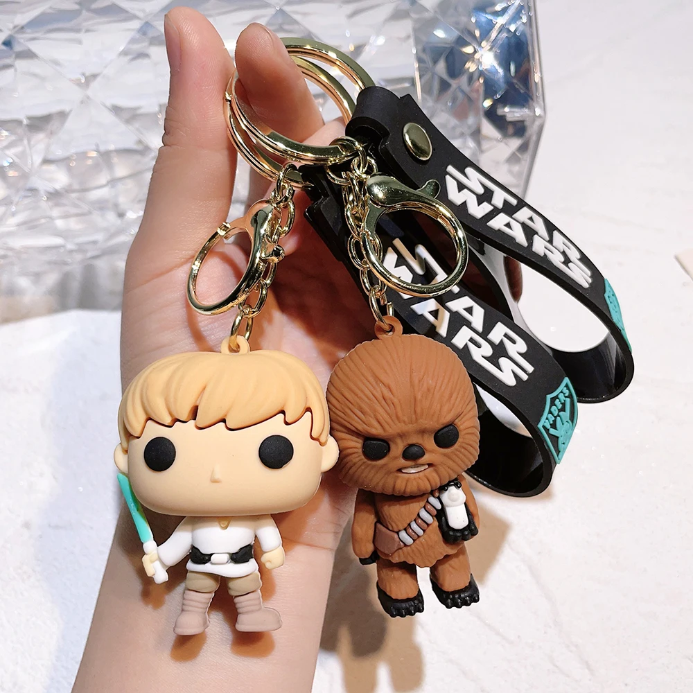 Disney-Movie-Star-Wars-Keychain-Darth-VaderImperial-Stormtrooper-Yoda ...