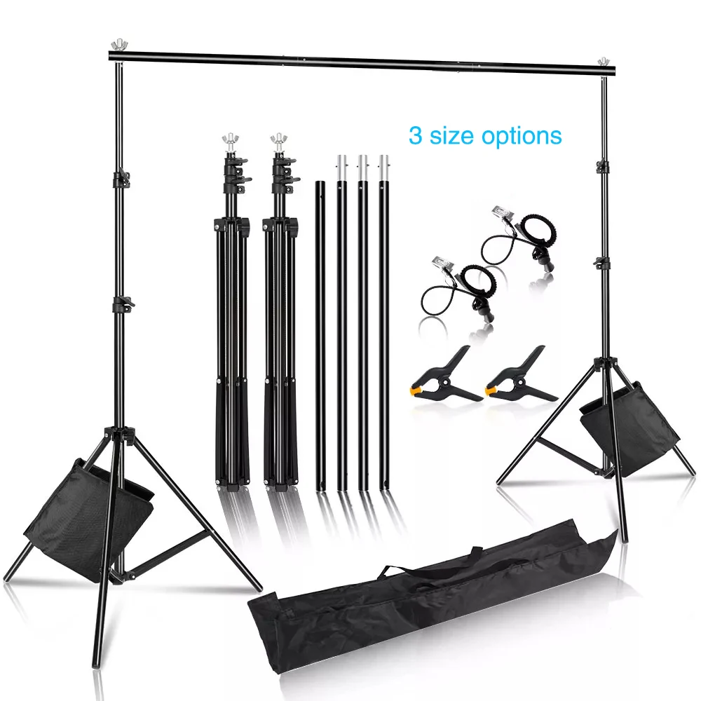 Backdrop-Stand-Photo-Background-Suporte-Studio-Luz-Trip-Fotografia-Tela ...