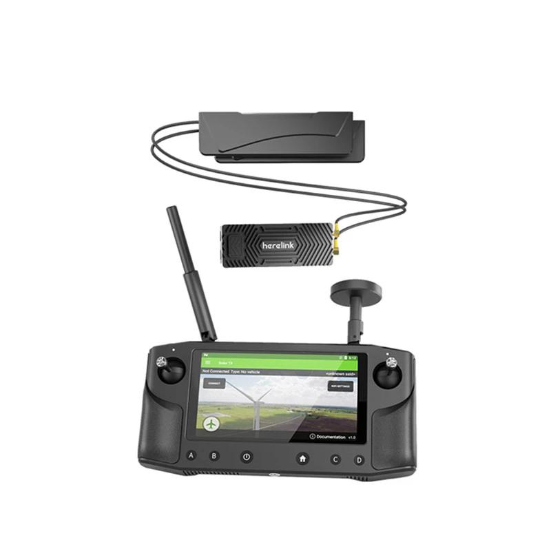 Newest Hex Herelink 1.1 Remote Controller Qgc Mavlink Support Ardupilot ...