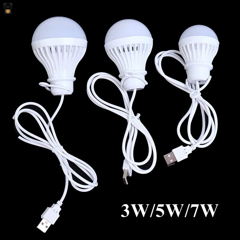 1pc-3W-5W-7W-Power-Portable-Lantern-Camp-Lights-USB-Bulb-For-Outdoor ...