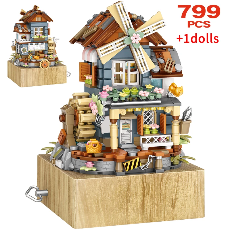 Brick Block Friends Music | Build Music Box | Music Box Construction ...