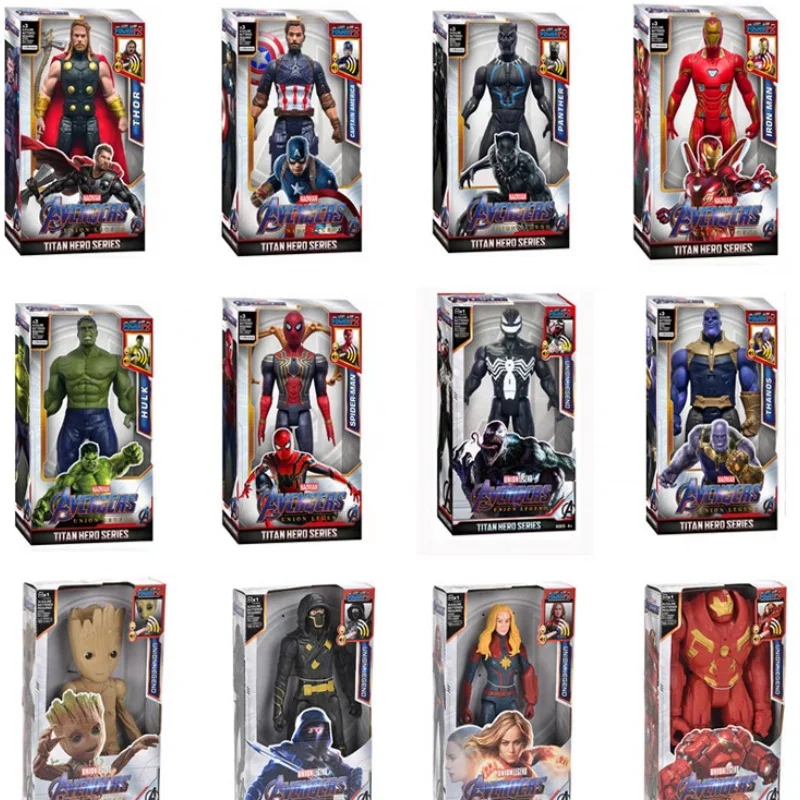 30cm-Marvel-Avengers-Toy-Thanos-Hulk-Spiderman-Iron-Man-Captain-America ...