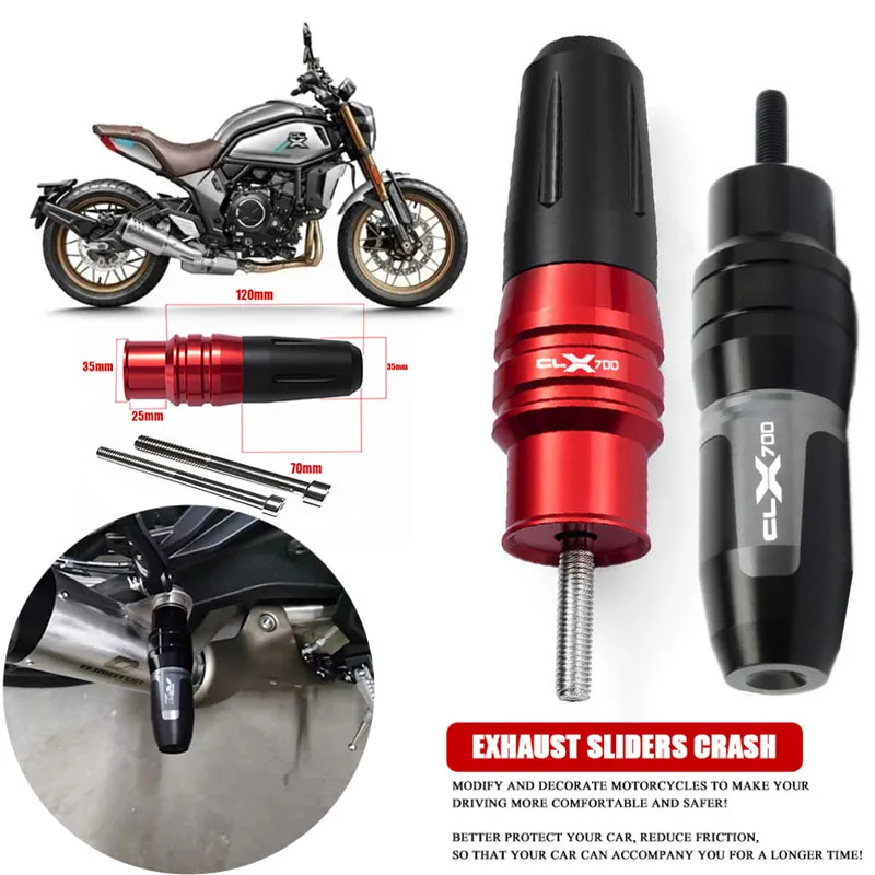 For-CFMOTO-CLX700-CLX-700-2021-2022-Motorcycle-accessories-Frame-Slider ...