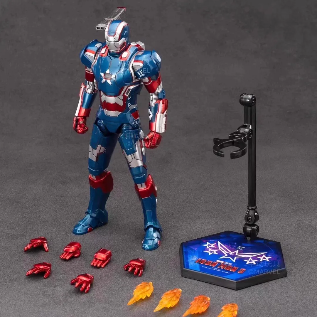 ZD-Toys-Iron-Man-Action-Figure-Iron-Patriot-MK1-7-MK17-MK33-MK85-MK3 ...