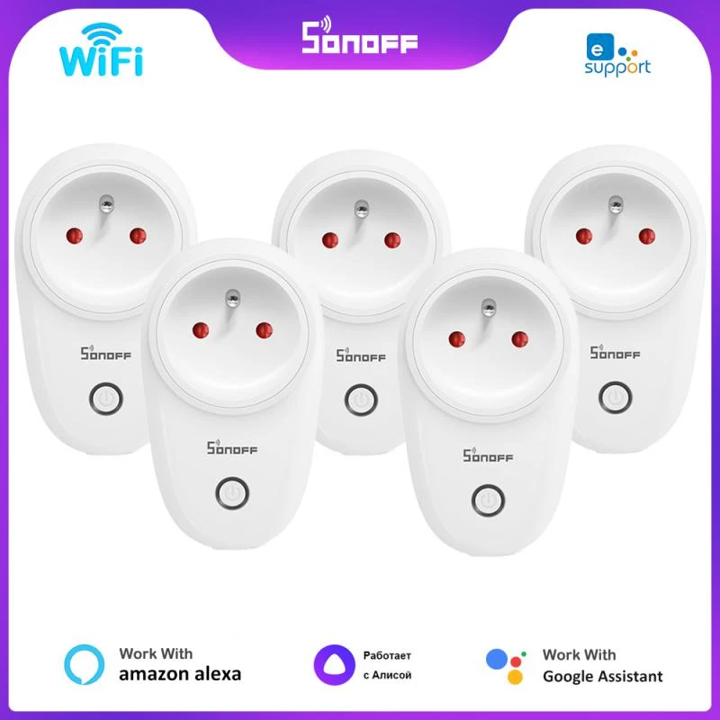 Sonoff S26 R2 WiFi Smart Socket DE FR EU Wireless Plug Power Socket ...